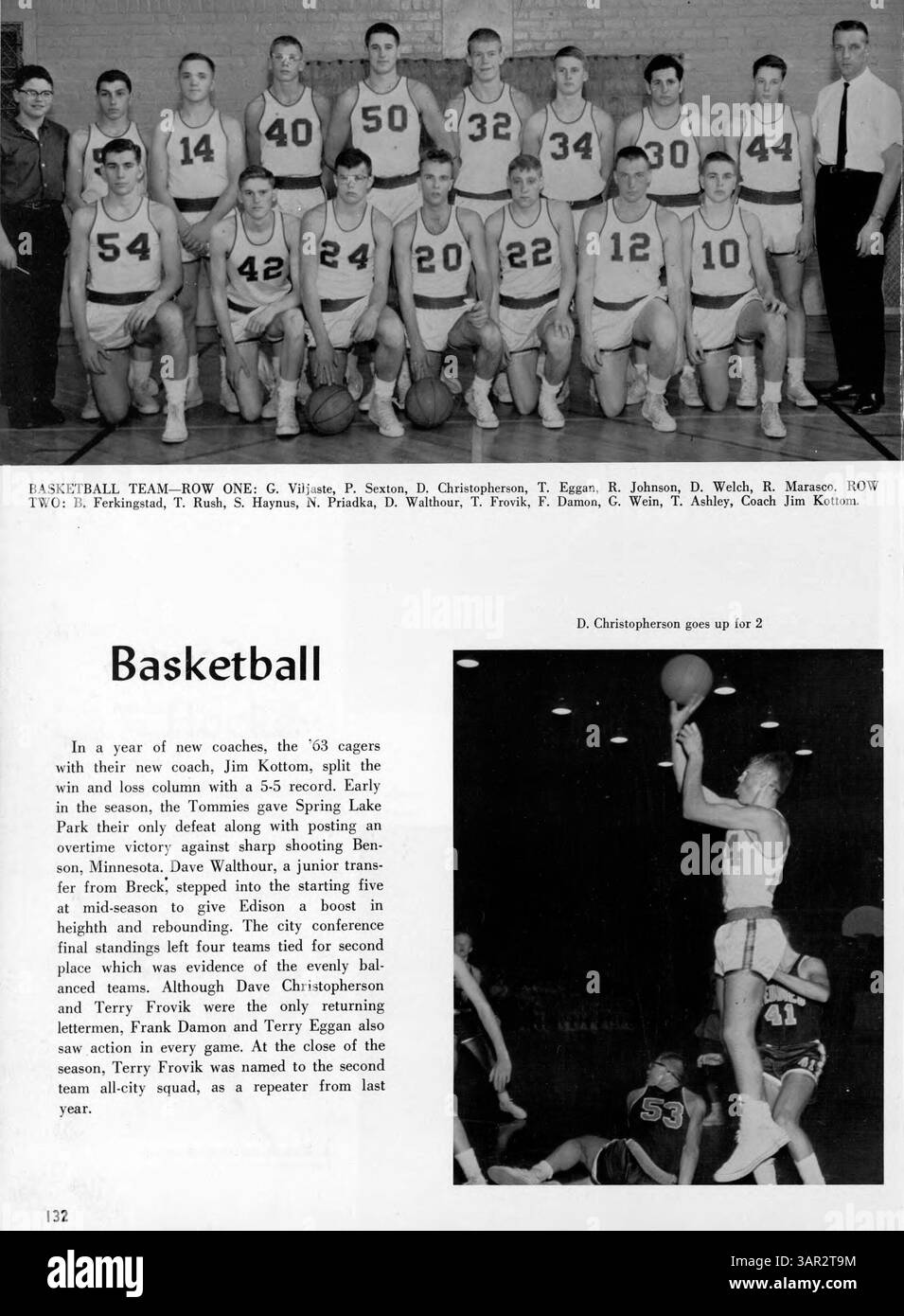 Edison High School's 1963 Yearbook, '63 40th Wizard,' reflects on the ...