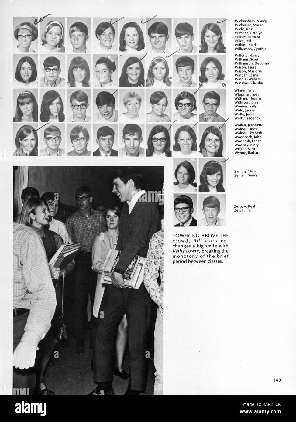 Edina High School's 1969 yearbook, the Whigrean, features various ...