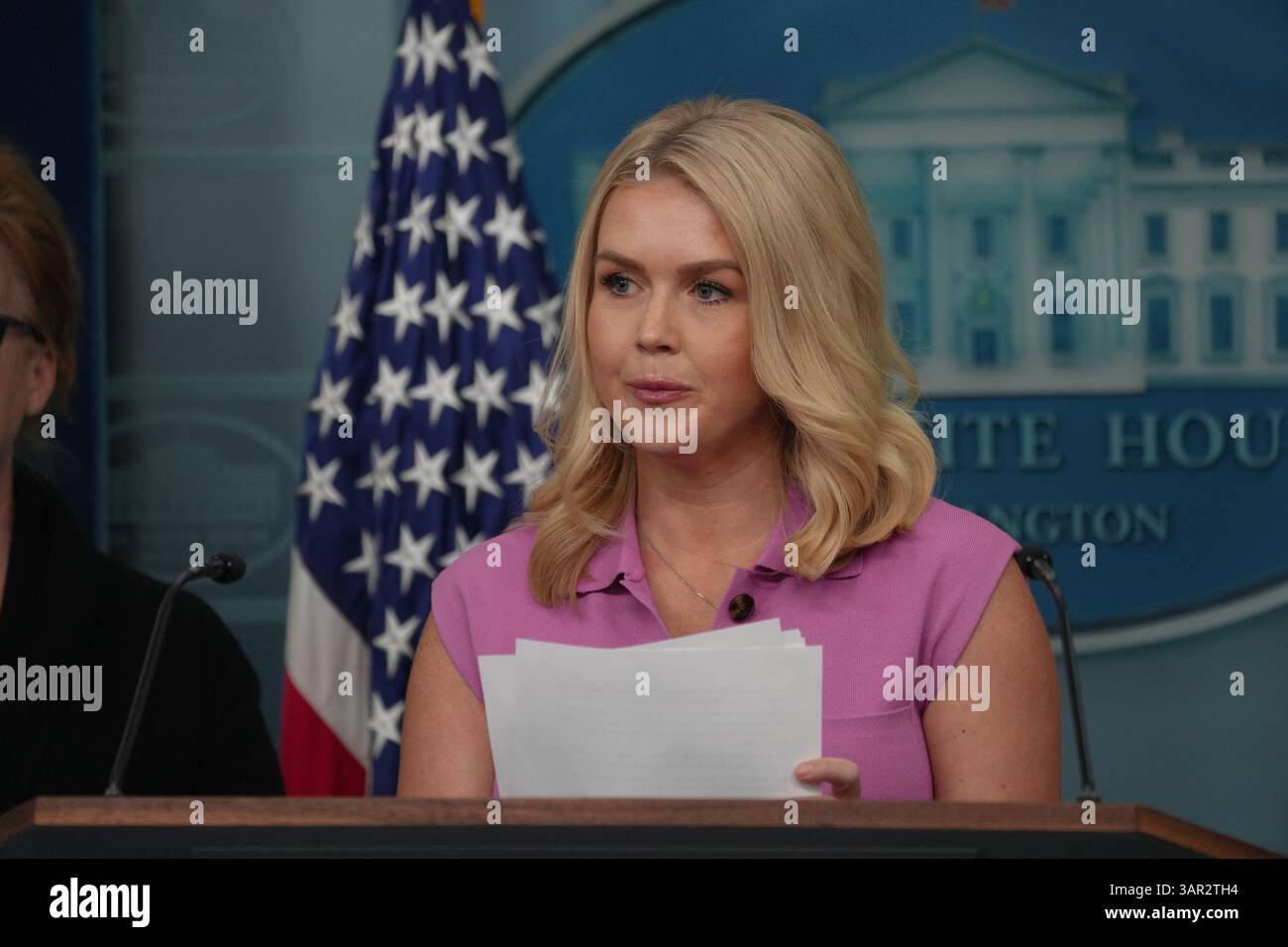 April 16, 2025, Washington, District of Columbia, USA: White House ...