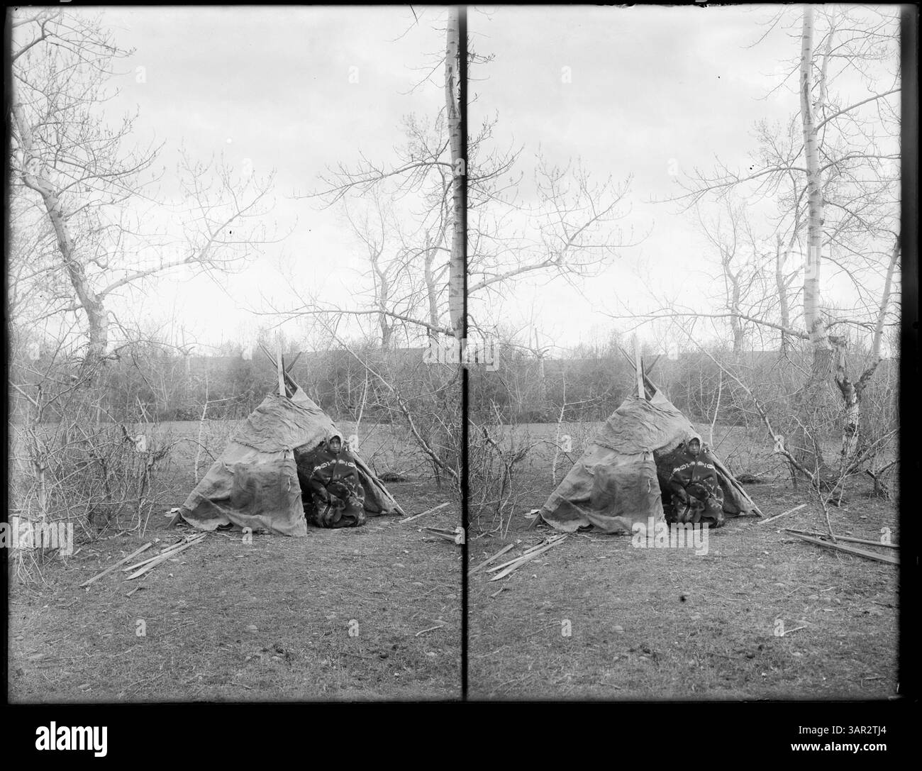 This photograph by Lee Moorhouse captures a woman standing next to a ...