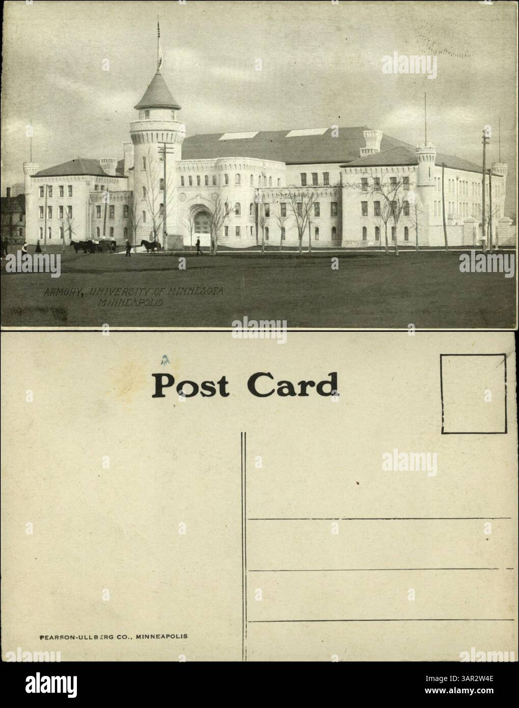 This photograph depicts the exterior of the Armory at the University of ...
