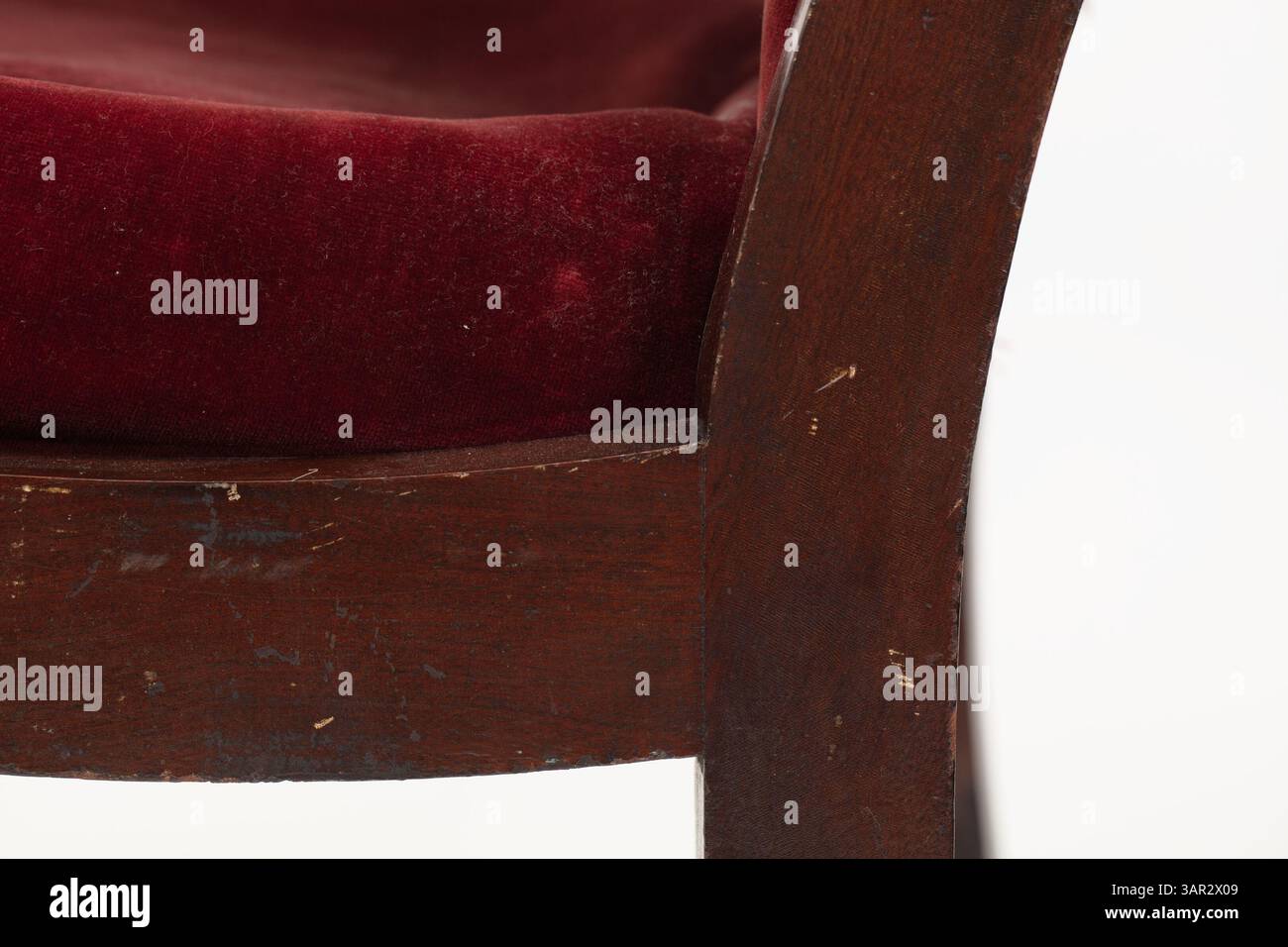 This high-backed priest's chair, used in the chapel at Visitation ...