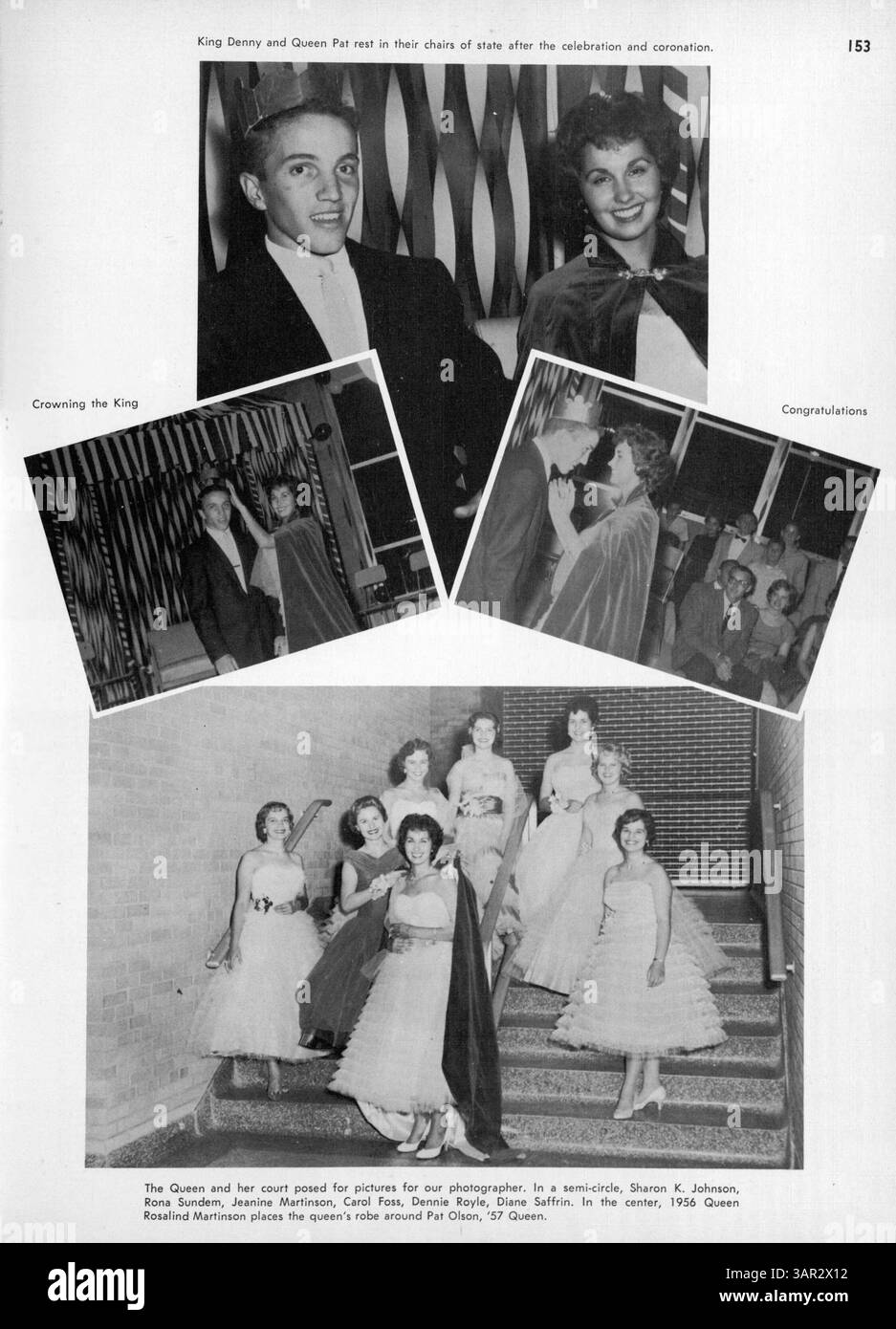 The 'Bear 1958' yearbook from Bloomington High School provides a ...
