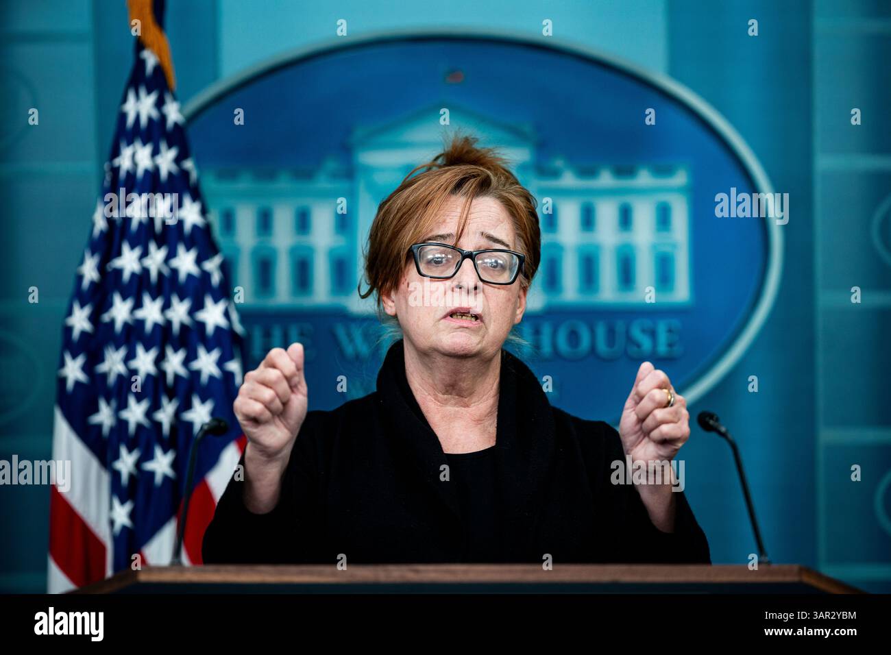 Patty Morin, mother of Rachel Morin, speaks during a news conference in ...
