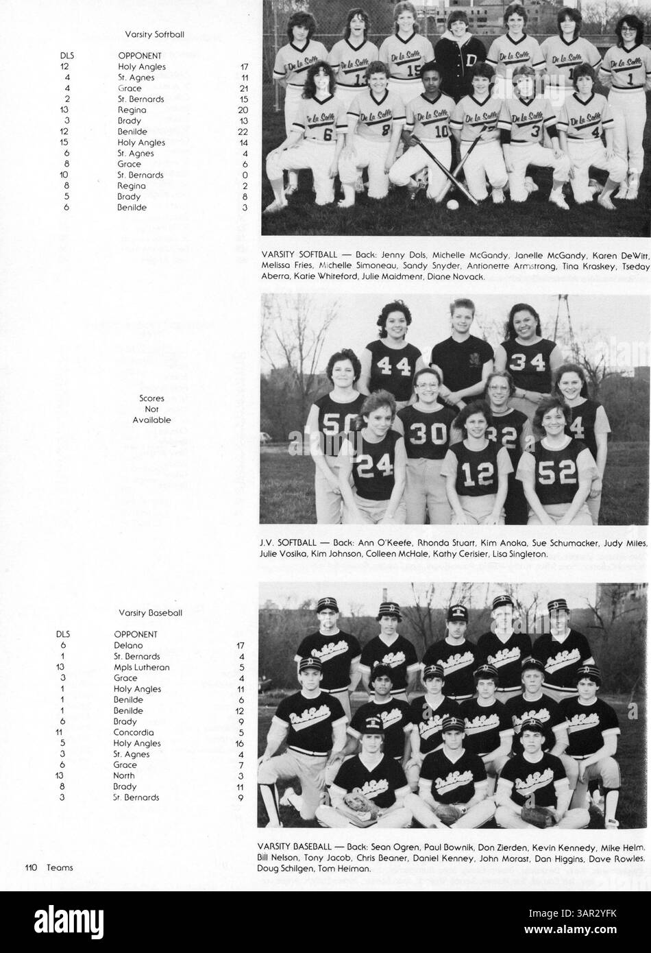 This high school yearbook from 1984 reflects the accomplishments of De ...
