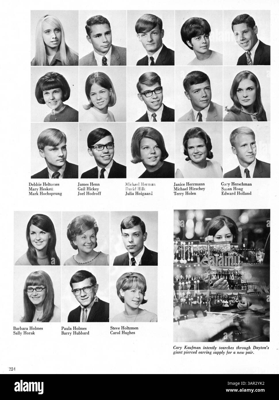 The 1967 St. Louis Park High School yearbook showcases the students ...