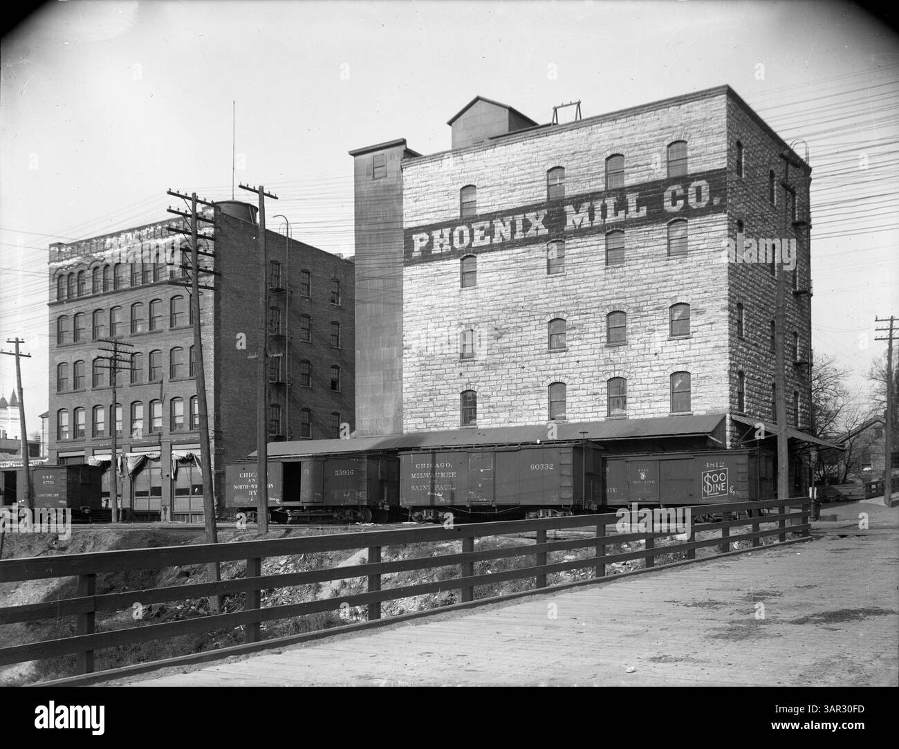 The Phoenix Flour Mill, built between 1875 and 1876, was a major ...