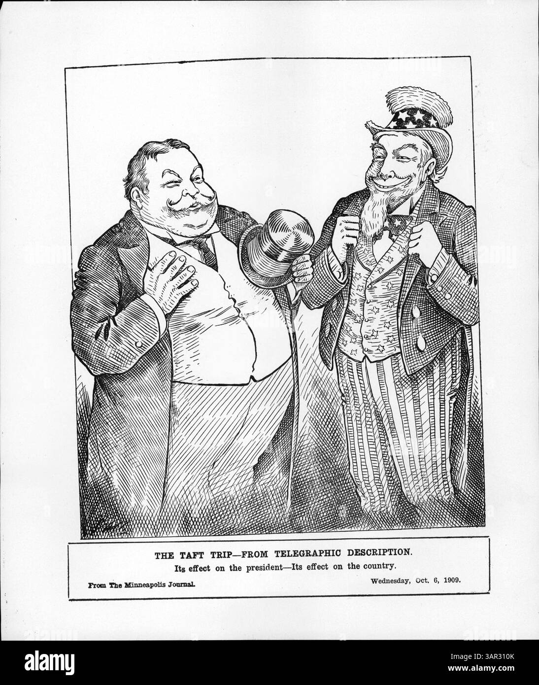 The 'Taft Trip' illustrates President William Howard Taft's national ...