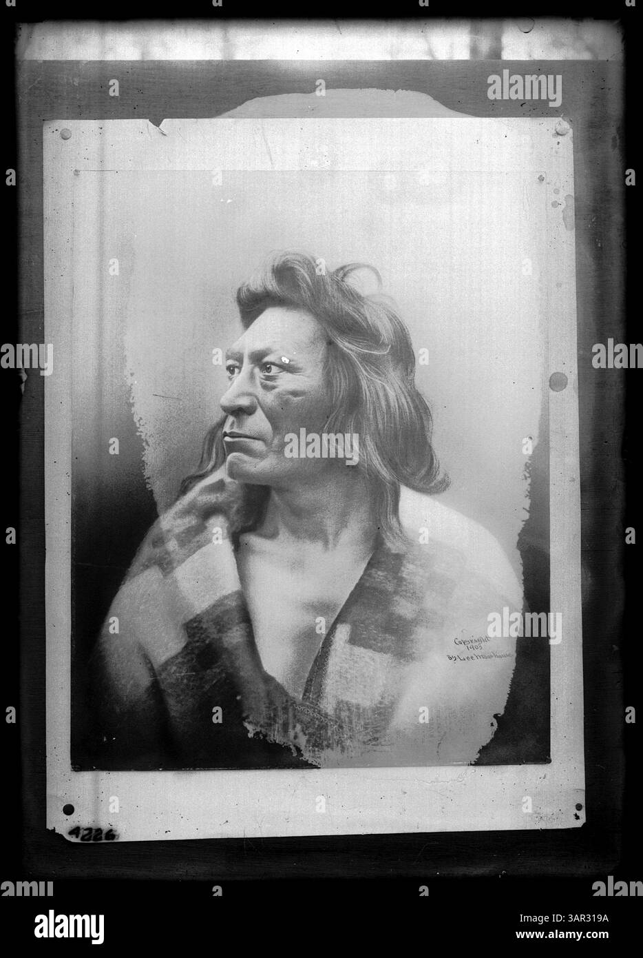 Cayuse tribal man hi-res stock photography and images - Alamy