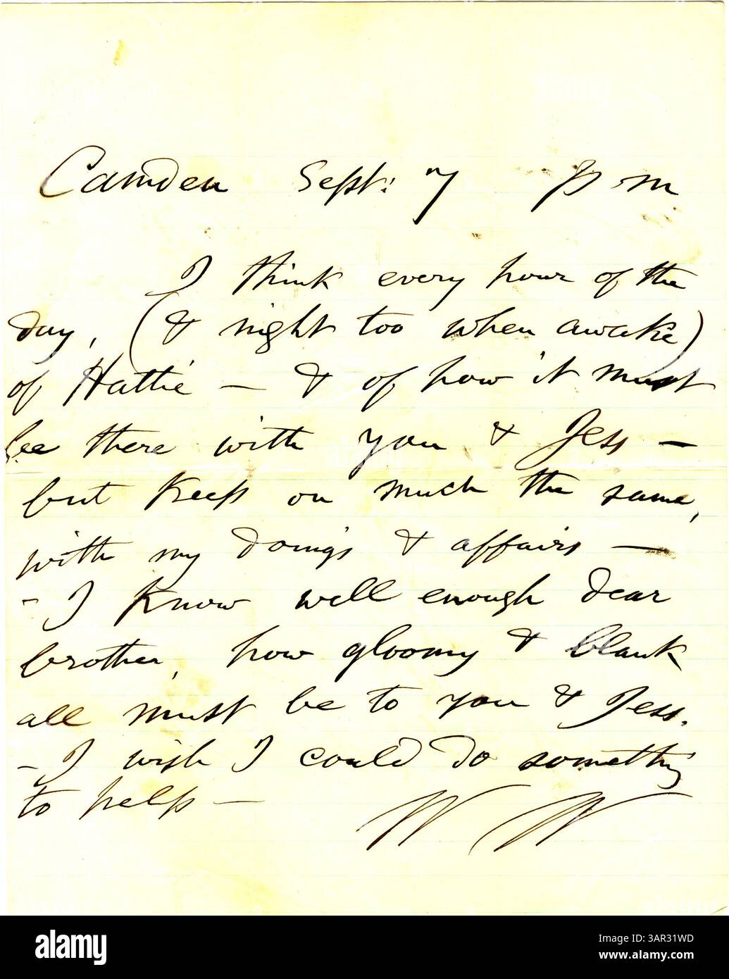 Whitman camden new jersey hi-res stock photography and images - Alamy