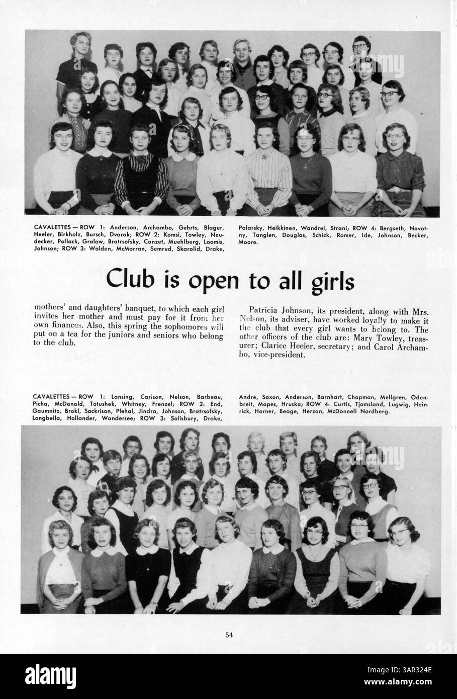 'Warrior 1956' is the 1956 yearbook from Hopkins High, documenting the ...