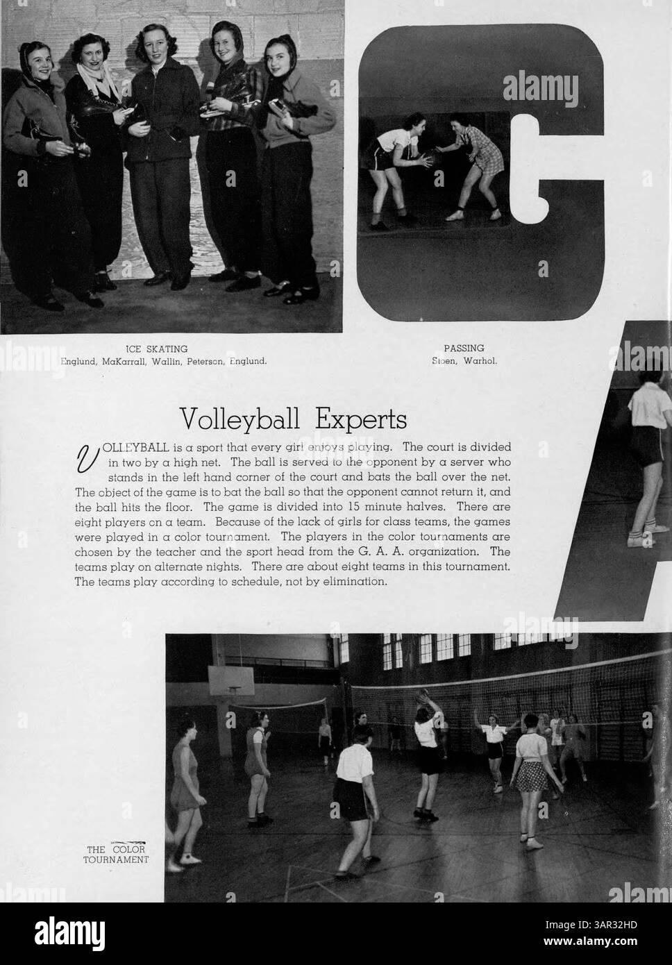 The 1938 Edison High School yearbook captures key moments from the ...