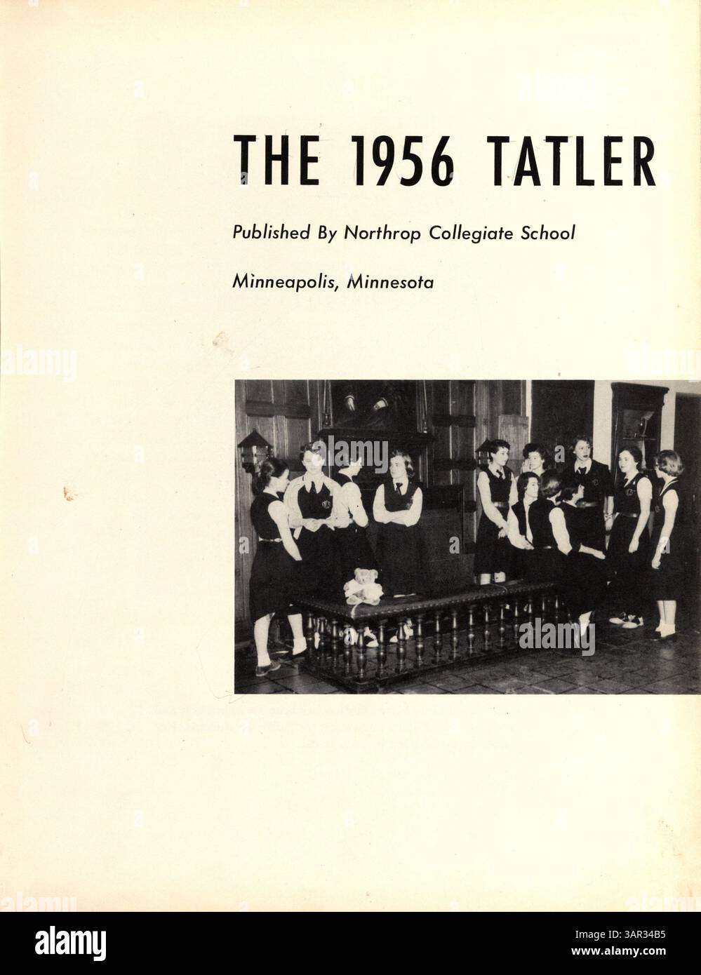 This high school yearbook from Northrop Collegiate School documents ...