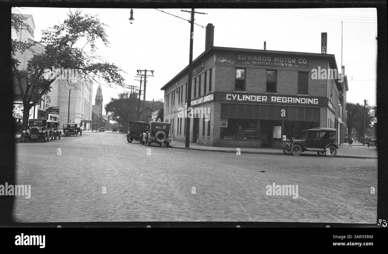 Perspective from car Black and White Stock Photos & Images - Alamy
