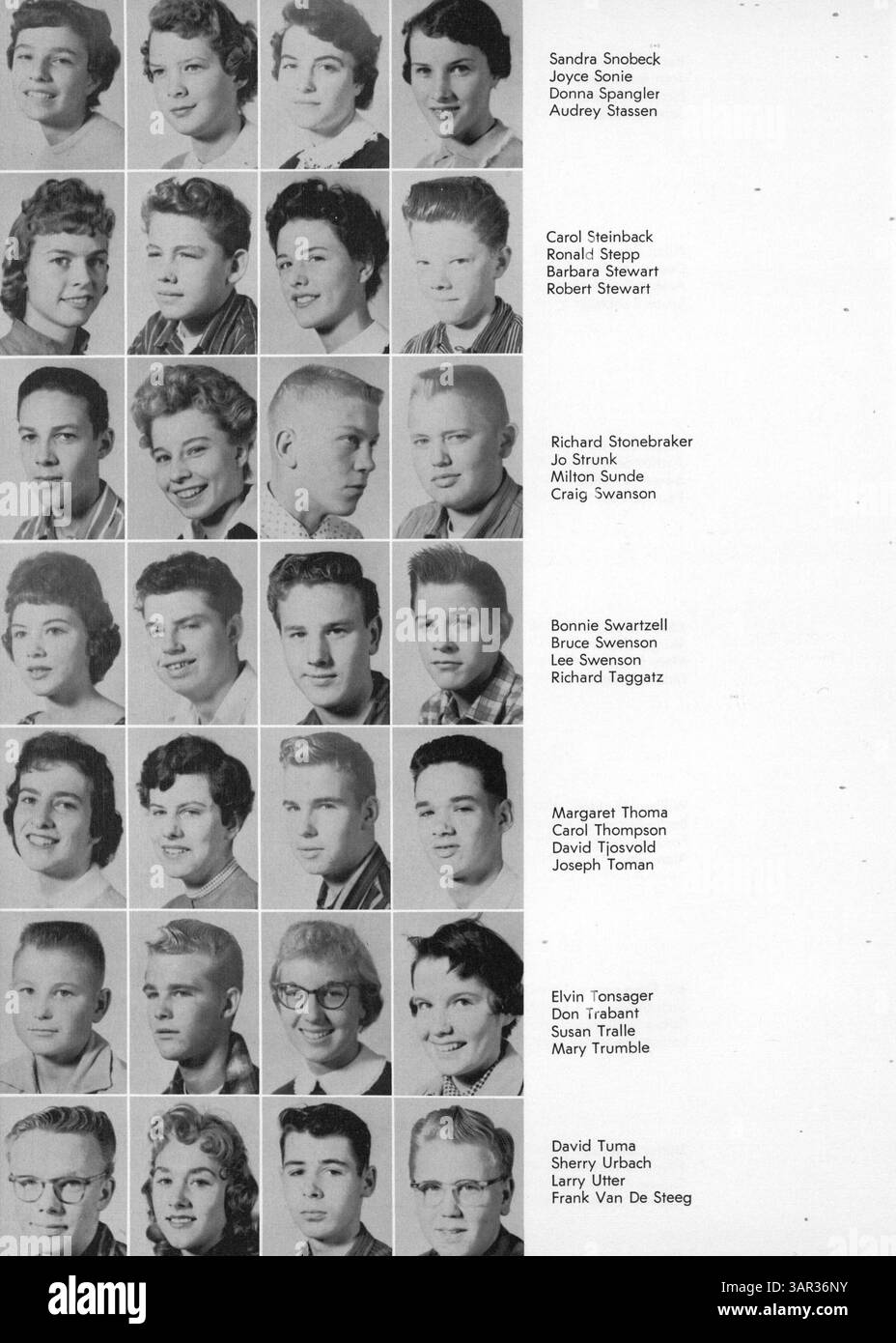 This 1958 'Bear' yearbook from Bloomington High School captures the ...