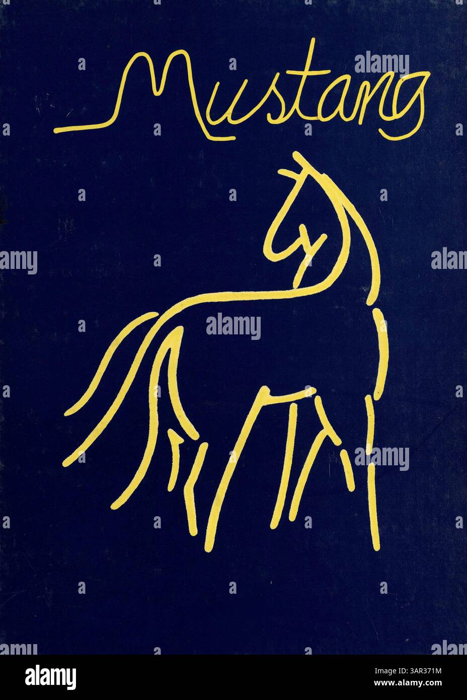 The 1984 'Breck Mustang' yearbook from Breck High School captures the ...