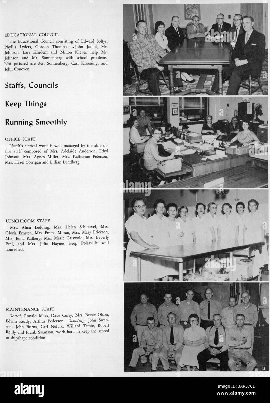 The 1961 Polaris Yearbook from North High School highlights the significant events of the 1960 ...