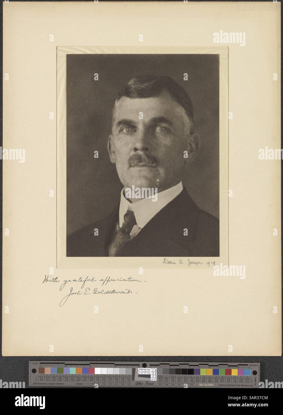 Photograph of Joel E. Goldthwait, part of the Doris Ulmann collection ...