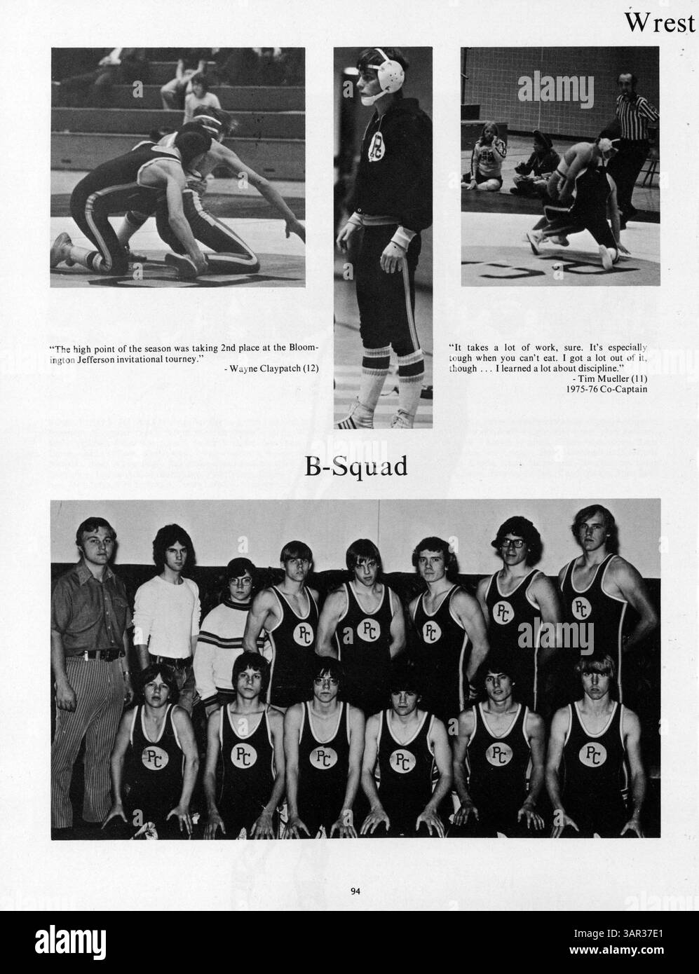The 1975 'Pirate' Yearbook from Park Center High School highlights the ...