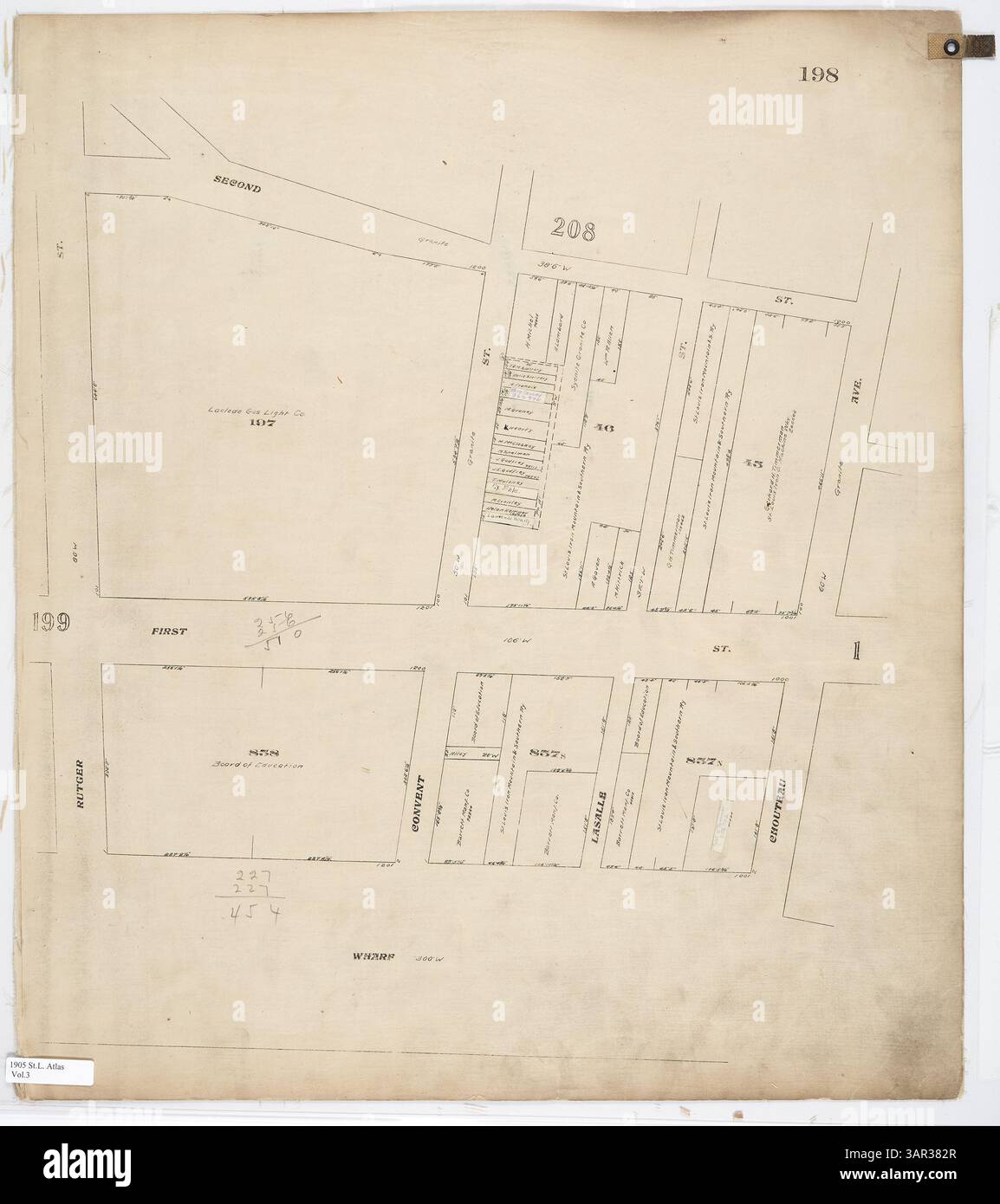 Volume 3 of the Atlas of St. Louis details further sections of the city ...