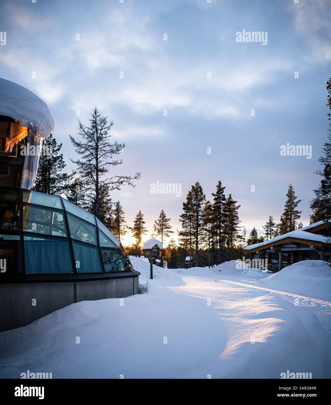 Adventure through Finland, a dream come true Stock Photo - Alamy