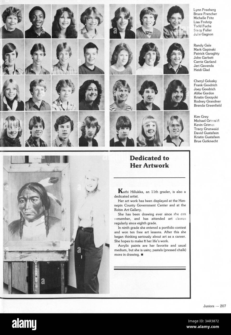 The 1983 Robbinsdale Cooper High School yearbook, Talons, features ...