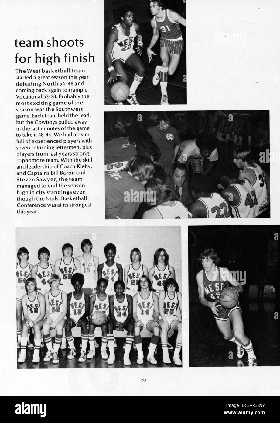 The 1974 '74 Hesperian yearbook from West High School highlights the ...