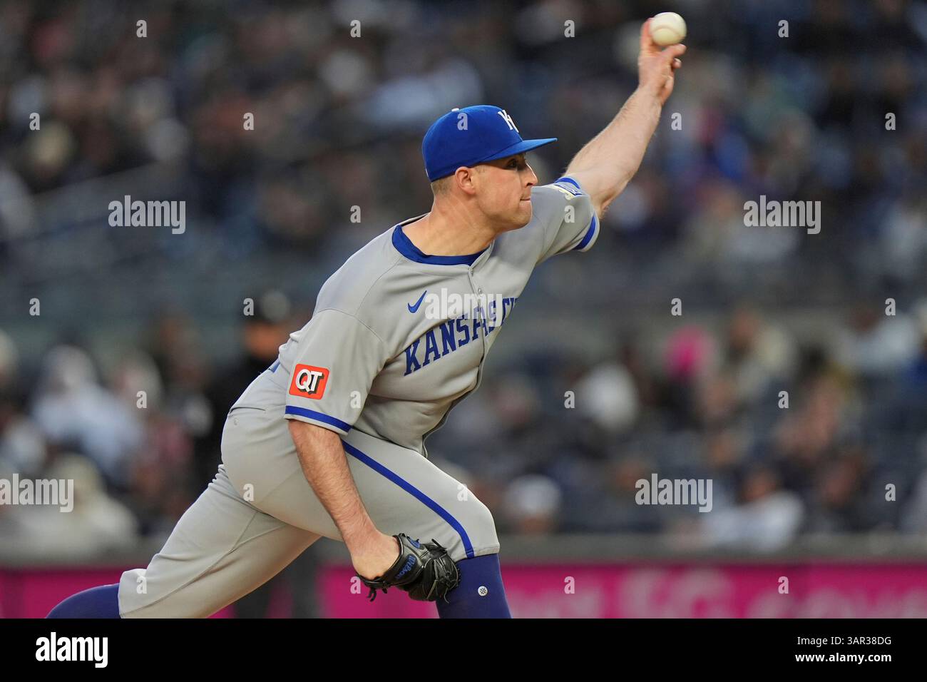 Kansas City Royals' Kris Bubic pitches during the first inning of a ...