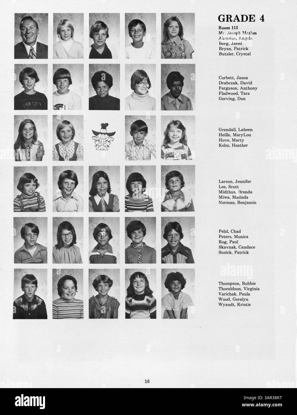 The 1980 Waite Park Elementary Yearbook presents a collection of photos ...