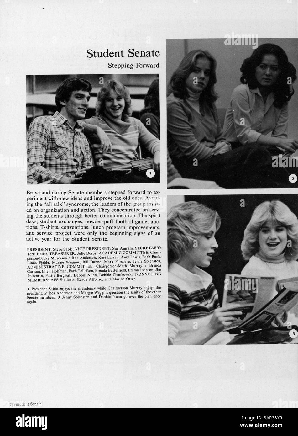 The 1981 'Aurean' yearbook from Richfield High School documents the ...