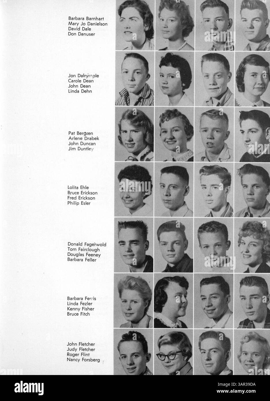 The 1958 Bear yearbook from Bloomington High School highlights ...