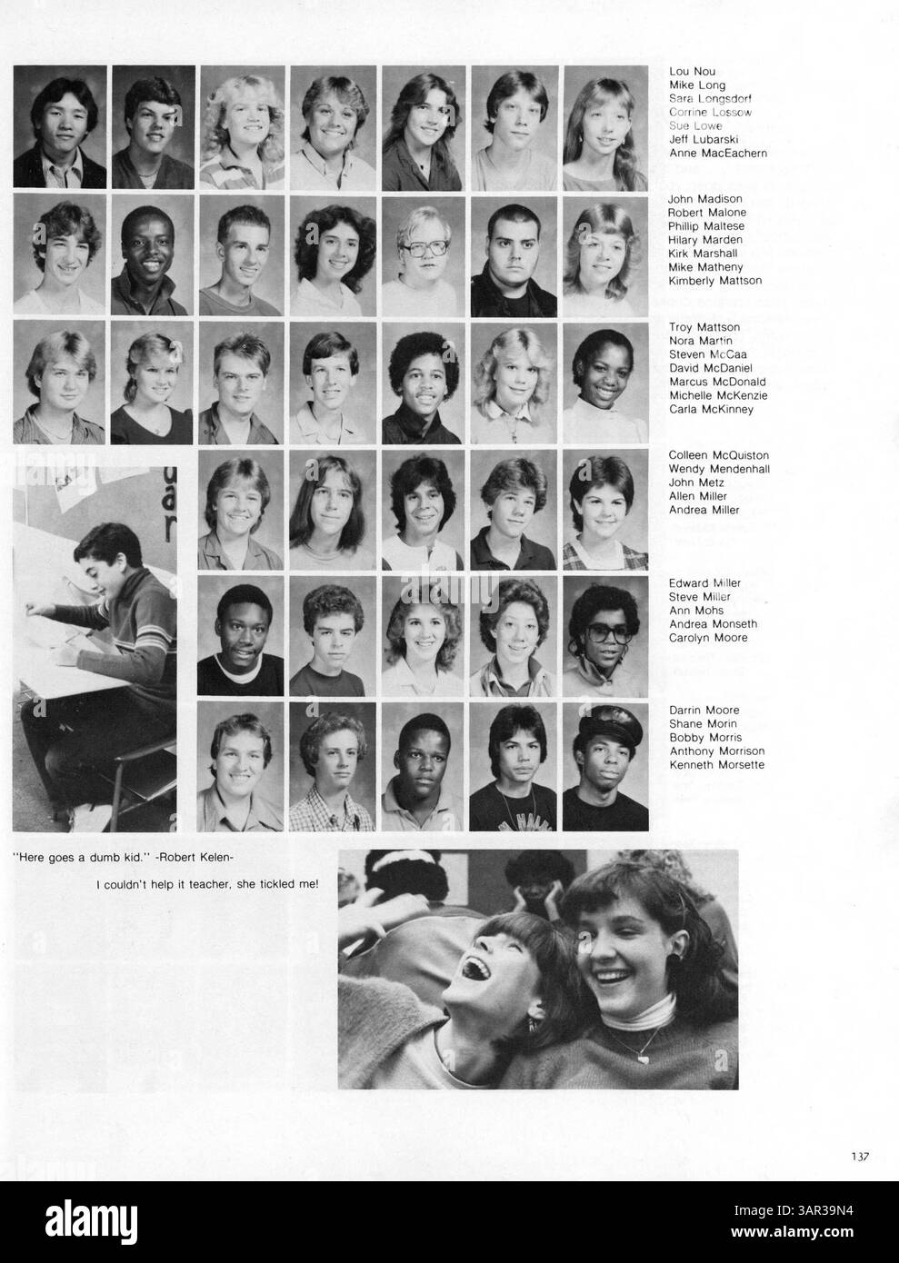 The 1984 'Tiger' yearbook from South High School captures key moments ...