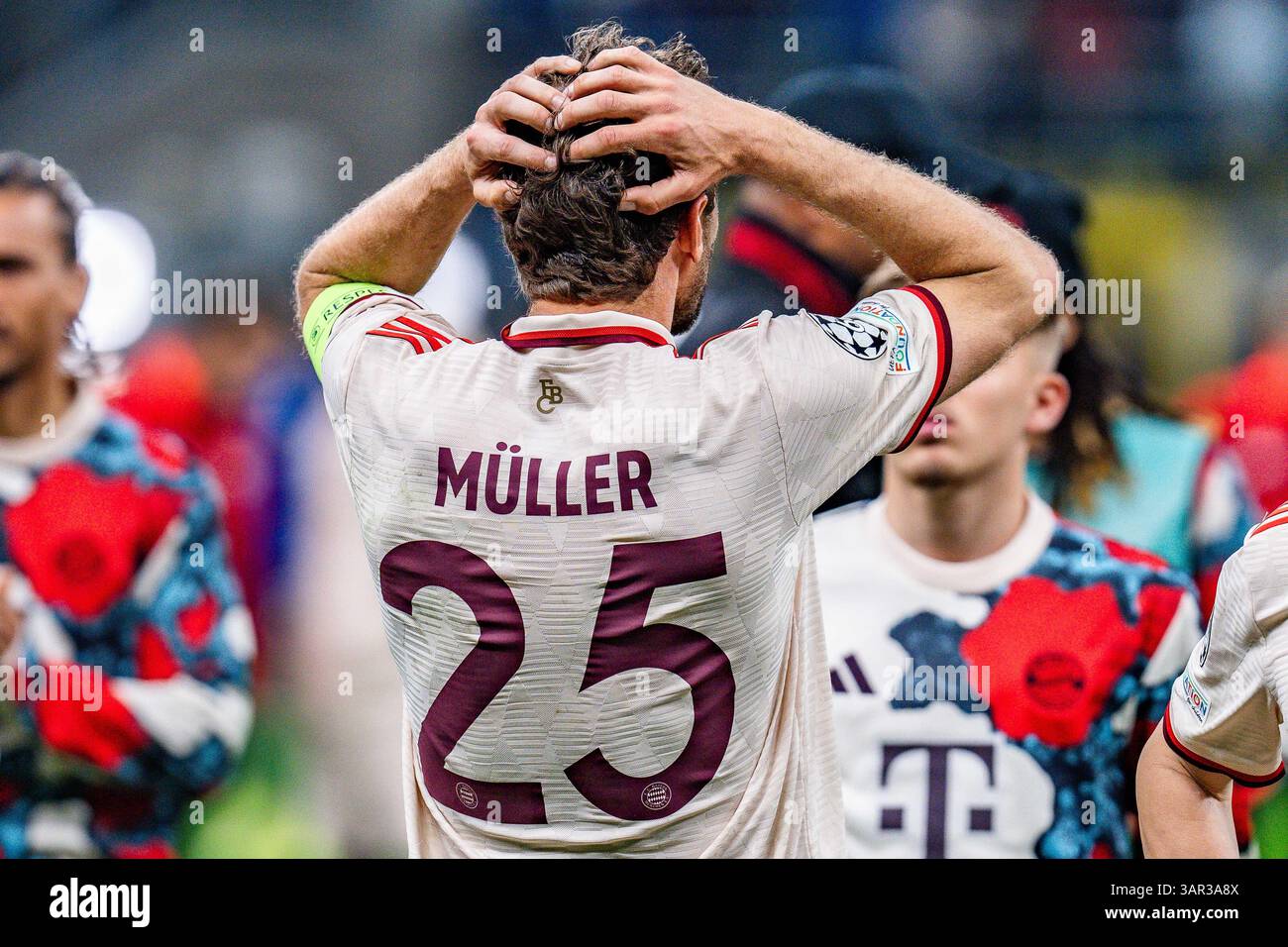 Mailand, Italien. 16th Apr, 2025. 16.04.2025, Inter Mailand vs. FC Bayern München, UEFA ...