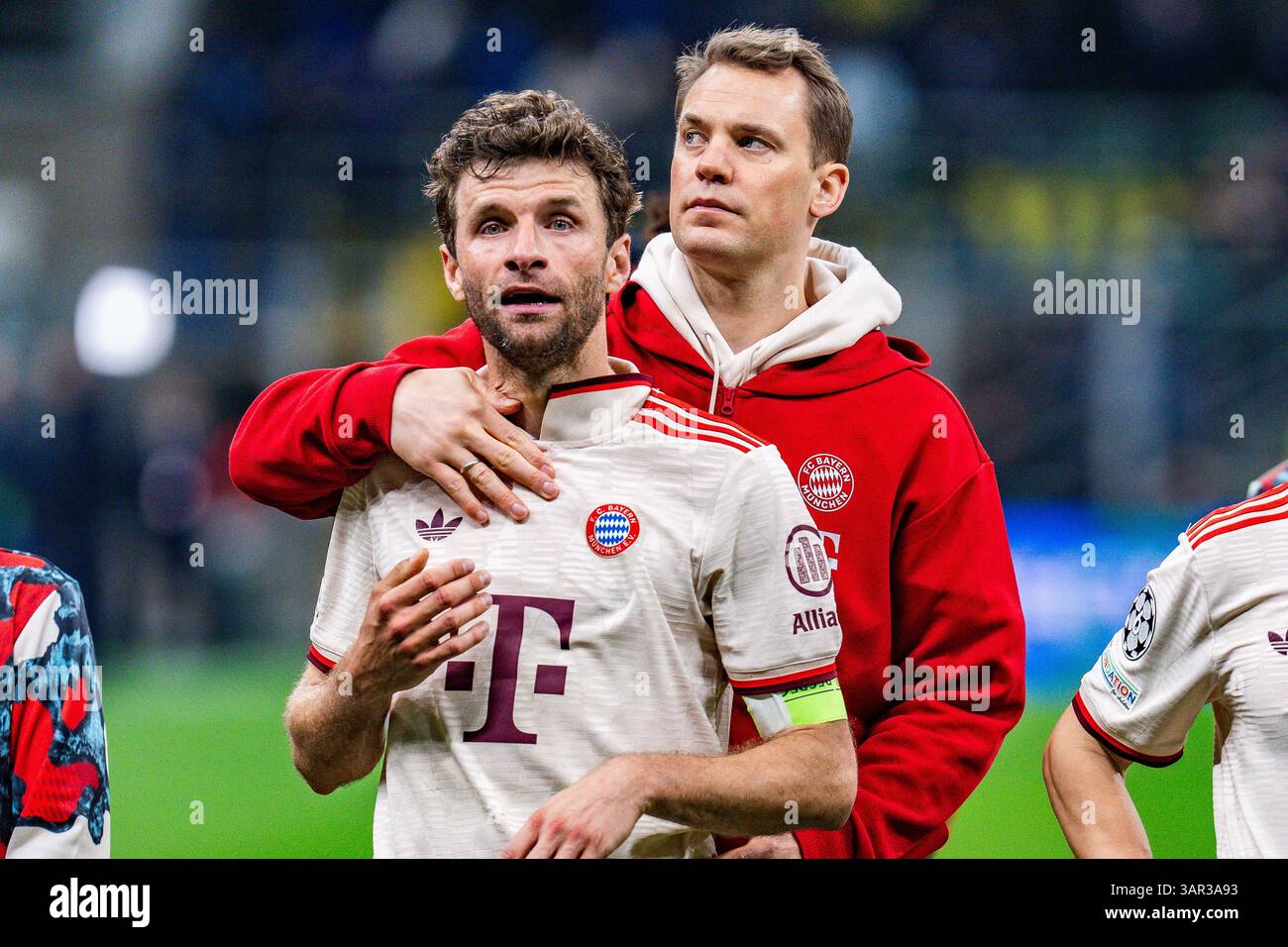 Mailand, Italien. 16th Apr, 2025. 16.04.2025, Inter Mailand vs. FC Bayern München, UEFA ...