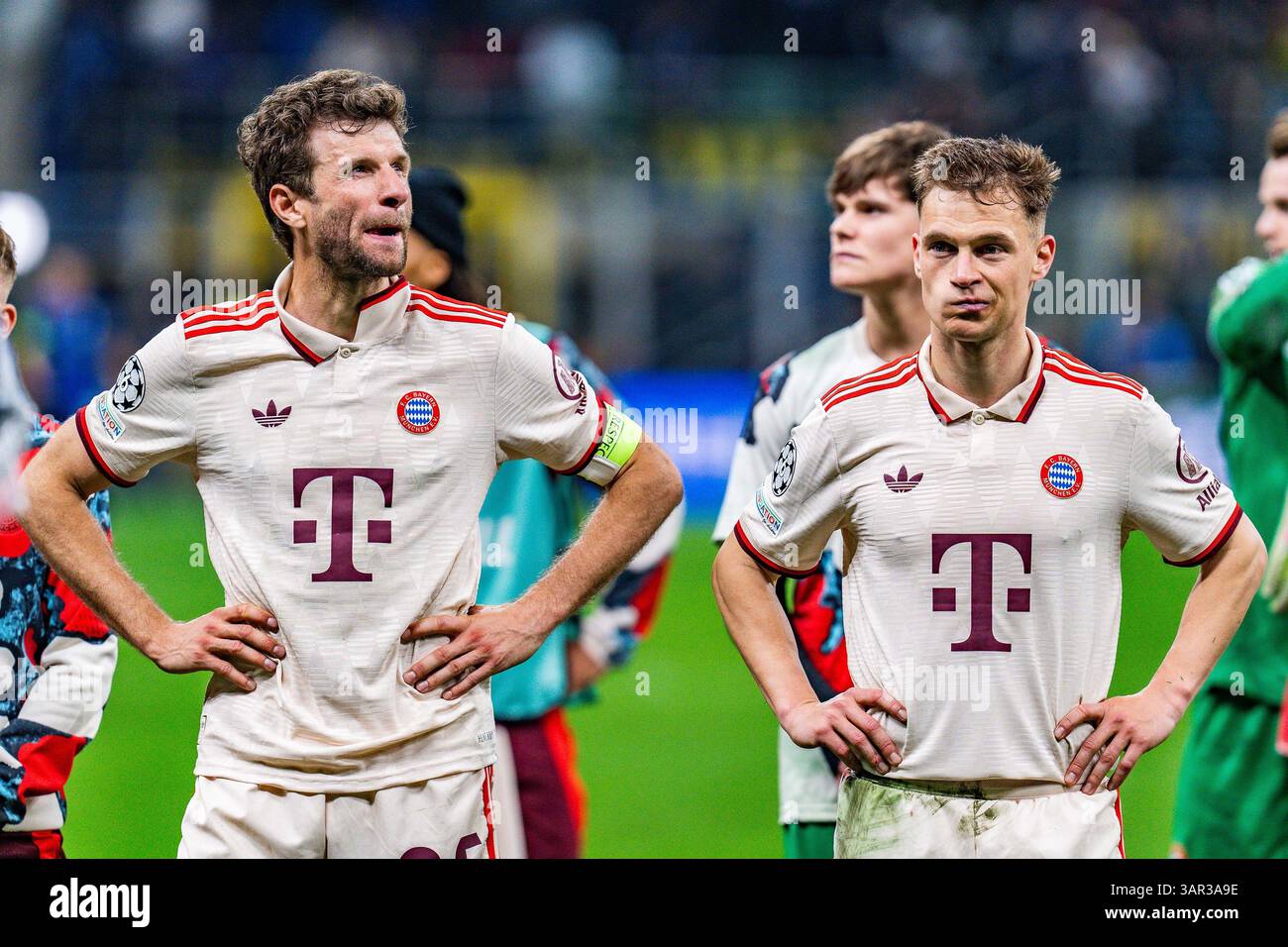 Mailand, Italien. 16th Apr, 2025. 16.04.2025, Inter Mailand vs. FC Bayern München, UEFA ...