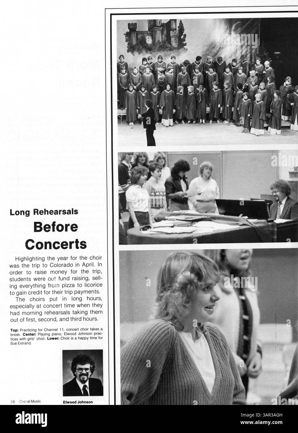 This 1985 edition of the Sagamore yearbook from Roosevelt High School ...