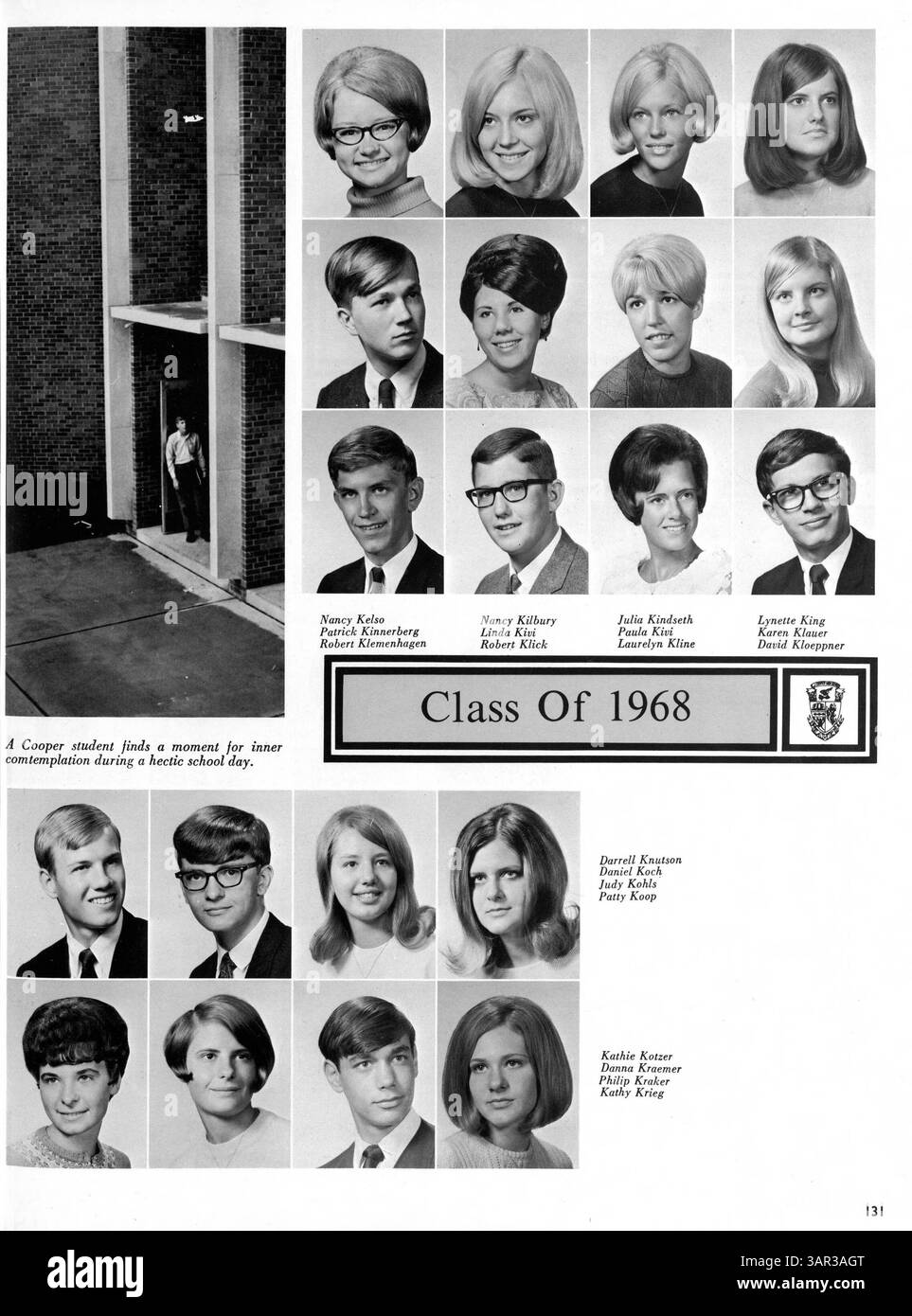 The 1968 Talons yearbook from Cooper High School highlights the ...