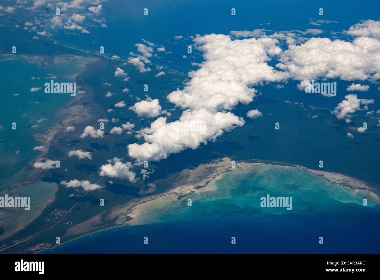 April 16, 2025, Bahamas: Aerial view of The Bahamas on April 16, 2025 ...