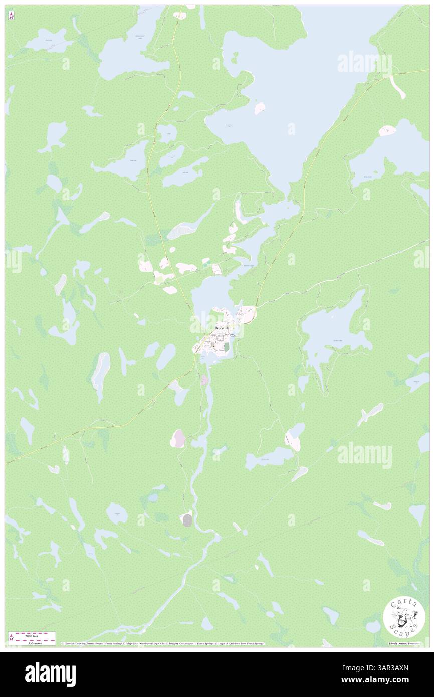 Baysville map Cut Out Stock Images & Pictures - Alamy