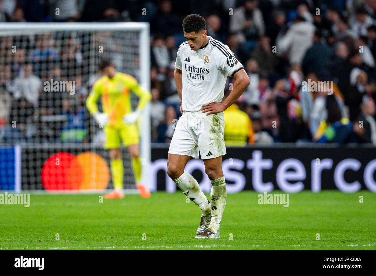 Madrid, Spain. 16th Apr, 2025. Jude Bellingham of Real Madrid CF is ...