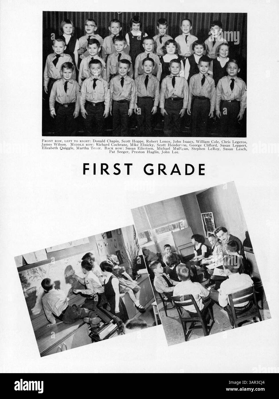 This high school annual documents the students, teachers, clubs ...