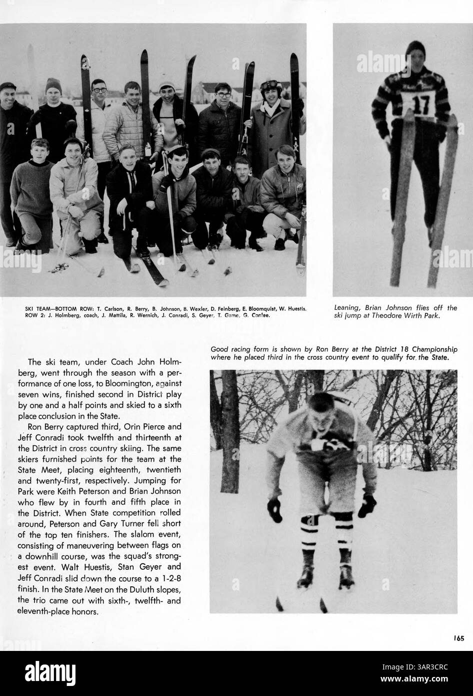 The 1965 'Echowan' yearbook from St. Louis Park High School chronicles ...