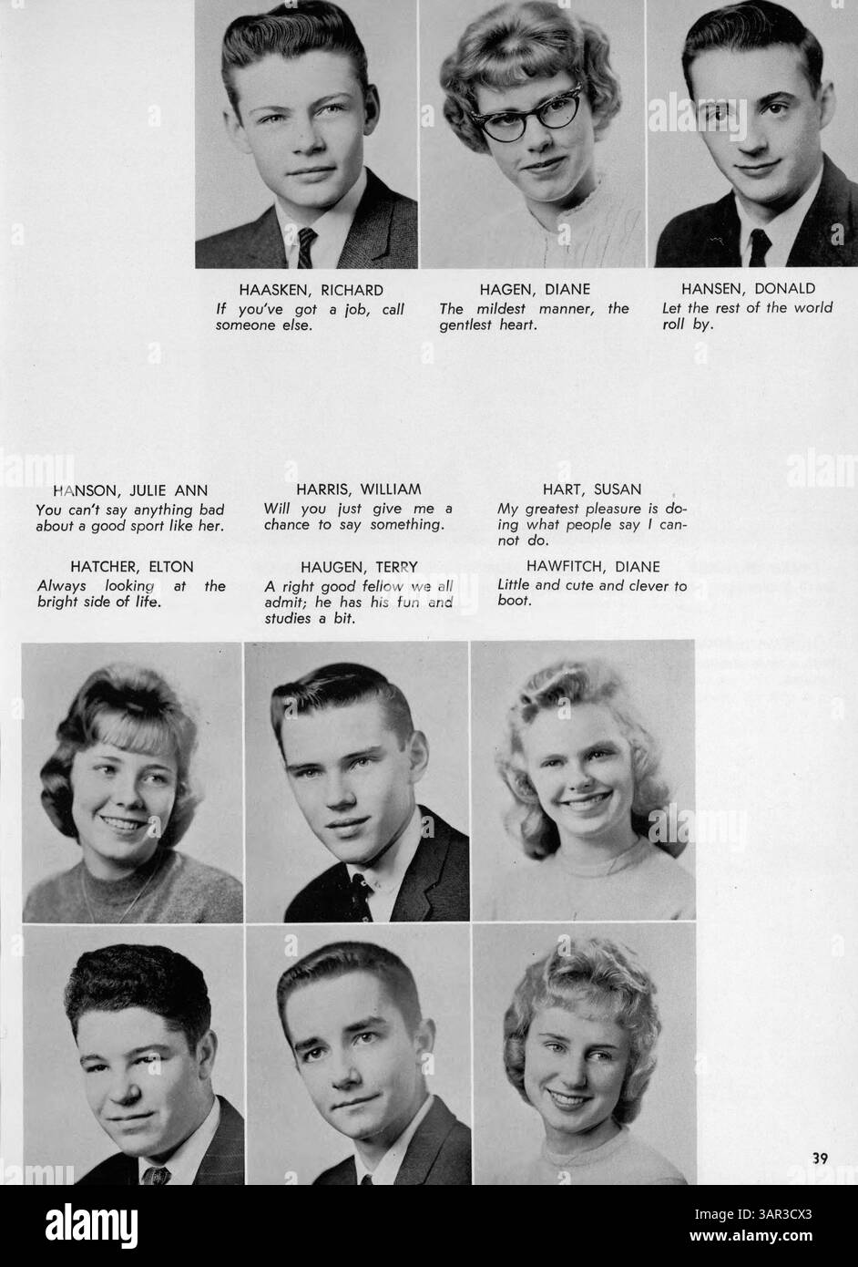 The 1961 yearbook from Edison High School captures memories of the 1960 ...