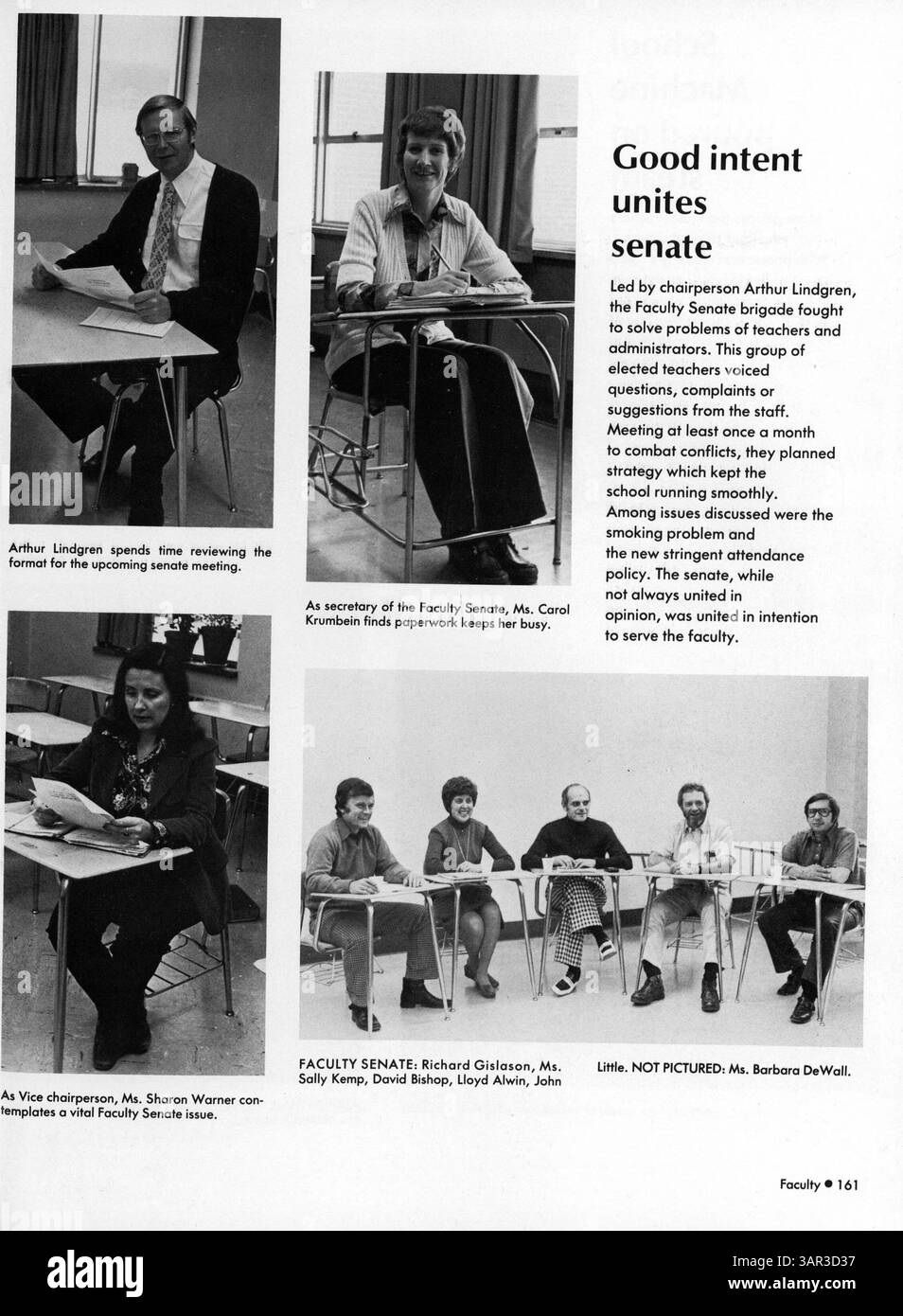 This 1976 yearbook from St. Louis Park High School features a record of ...
