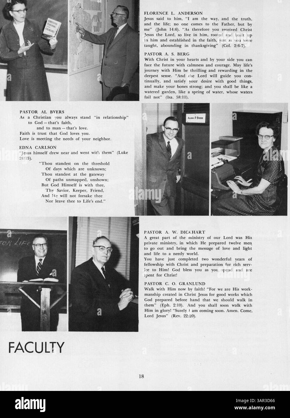 This 1959 yearbook from the Lutheran Bible Institute documents the ...