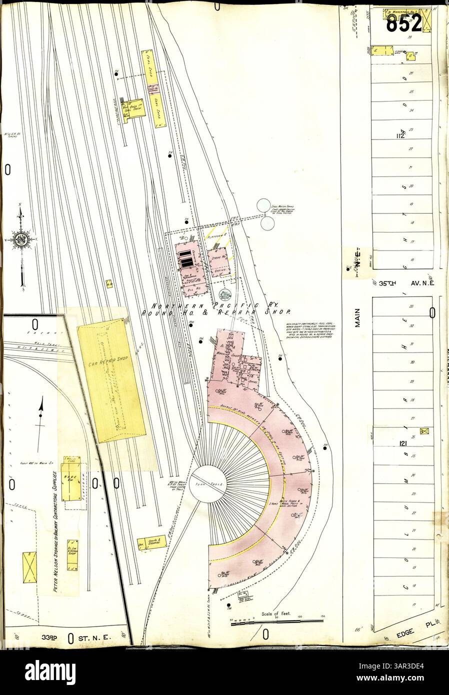Sanborn Insurance Maps of Minneapolis, Volume 7, provide detailed fire ...