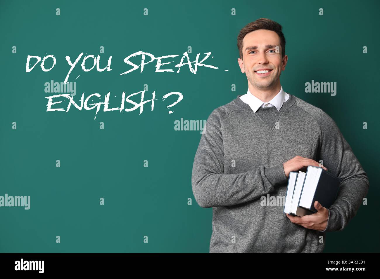 Chalkboard text english books hi-res stock photography and images - Alamy