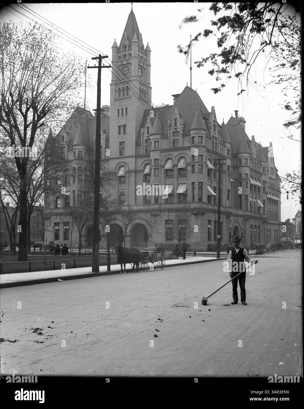 The Federal Courts and Customs House Building, now known as Landmark ...