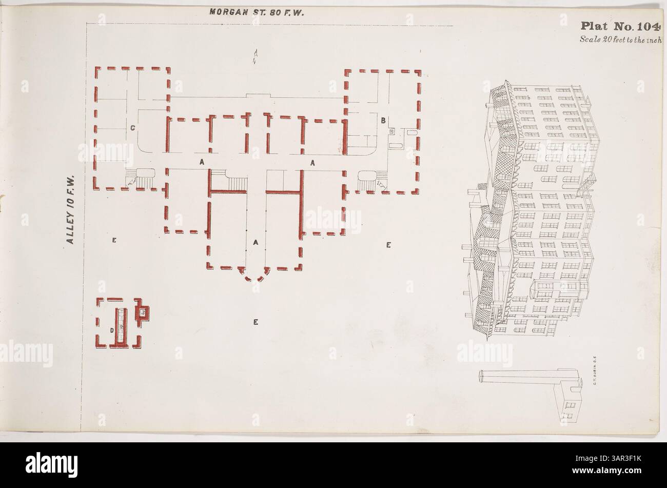 Plat 104 from A. Whipple & Co.'s insurance maps (2nd Series, 1872, Vol ...
