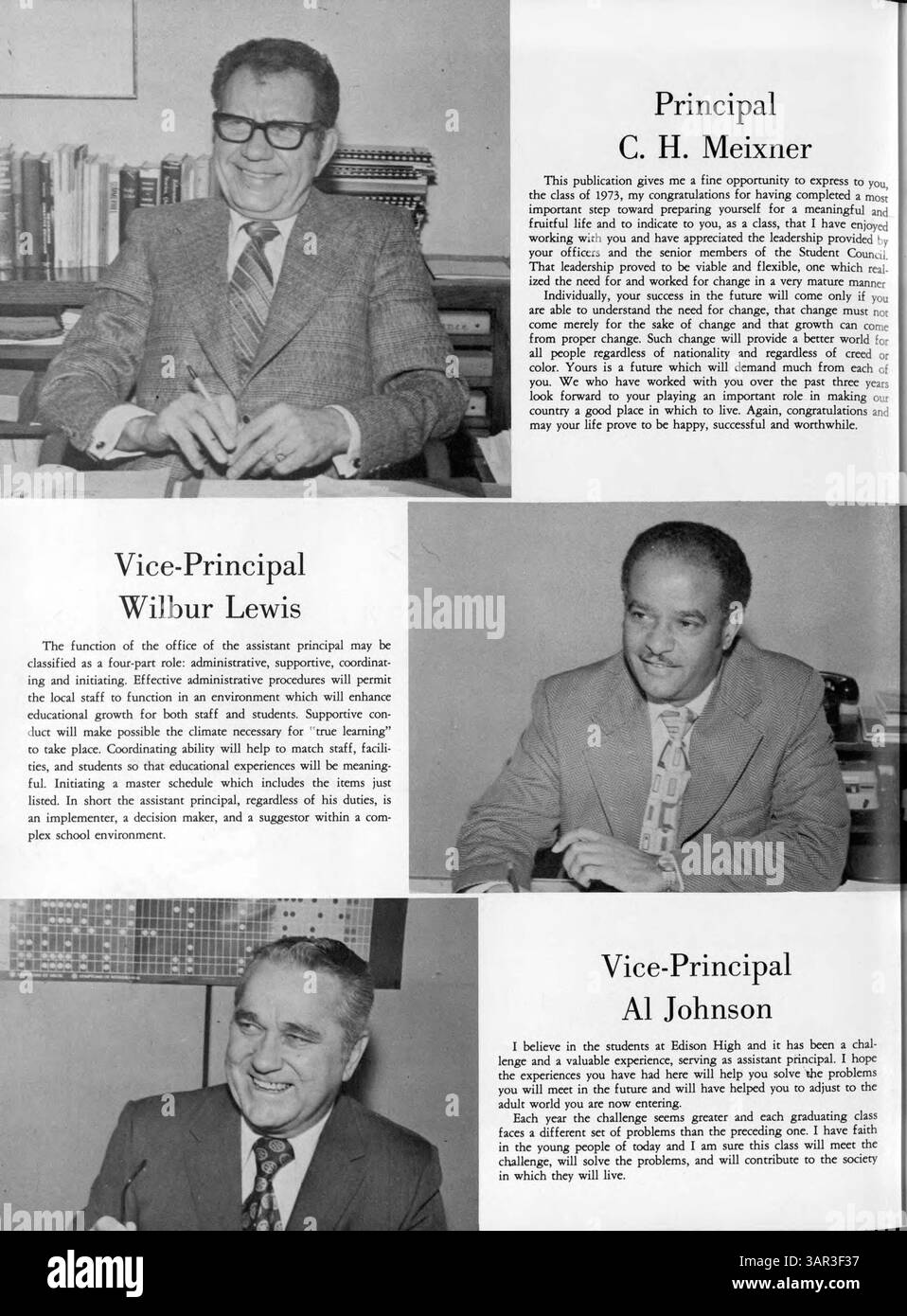 This high school yearbook documents Edison High School's students, teachers, athletics, clubs ...